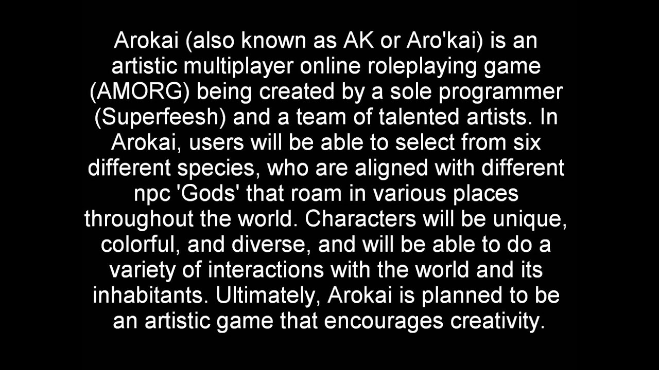 Aro'kai - Dragons & More! - YouTube