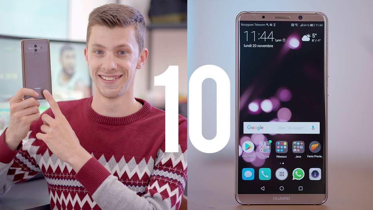 Huawei Mate 10 Pro : TEST COMPLET et AVIS PERSONNEL - YouTube