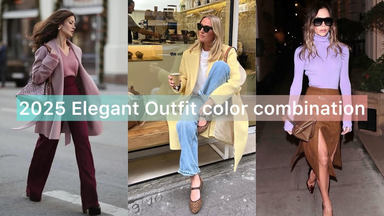 CLASSY CASUAL WEAR *Outfit Color ideas For Elegant Woman* 🌸 Everyday ...