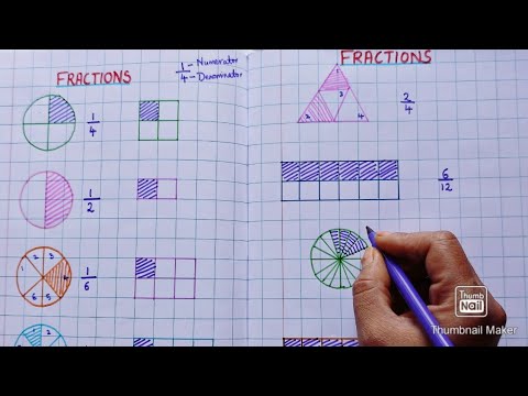 Fraction|| Basics of Fractions|| Representation of Fractions - YouTube
