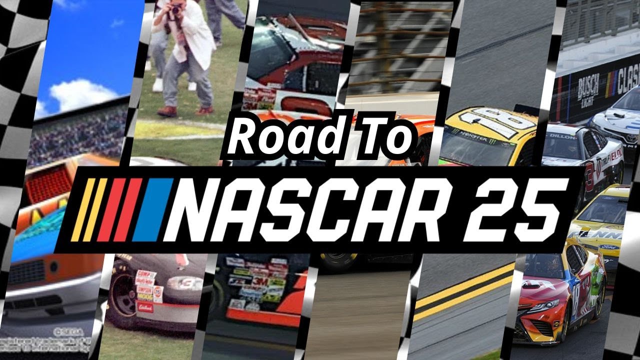 Road To NASCAR '25 - A NASCAR Video Game Music Throwback - YouTube