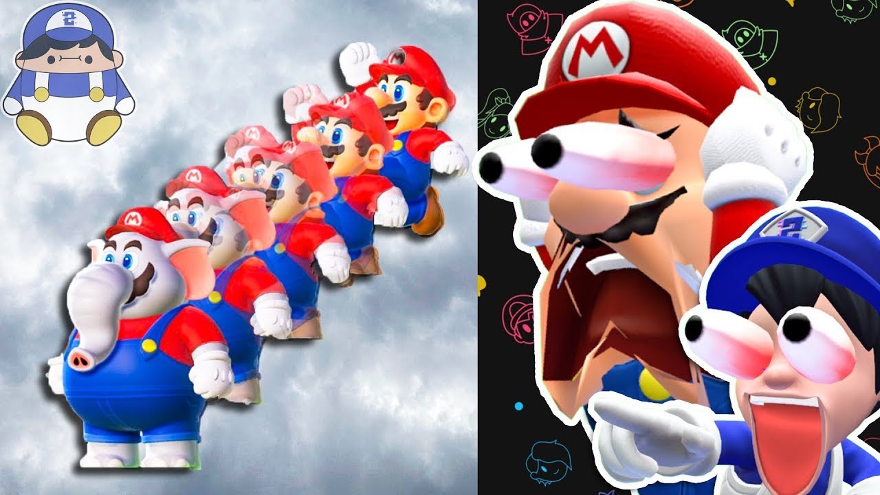 Mario Reacts To Nintendo Memes 14 ft. SMG4 | Kids Cartoon | Funny ...