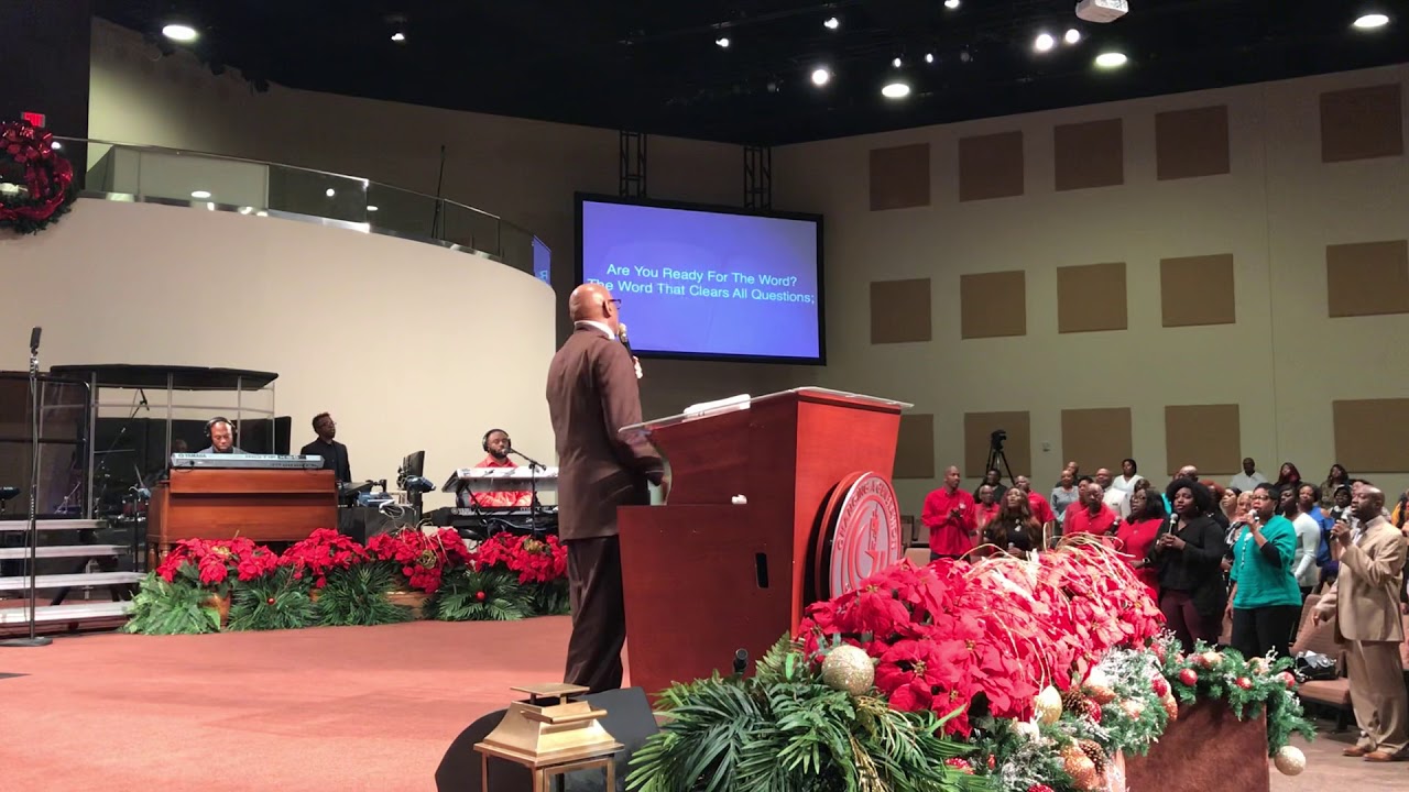 Bishop Paul Morton singing “Are You Ready for the Word?” - YouTube