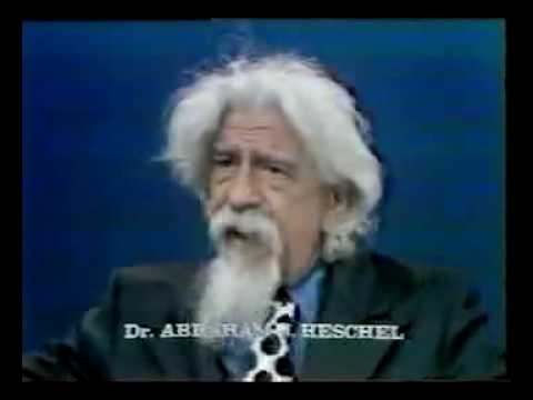 Abraham Joshua Heschel Remembered 3 - YouTube