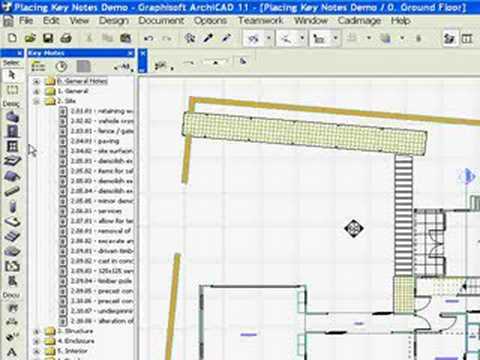 Key Notes for ArchiCAD - YouTube