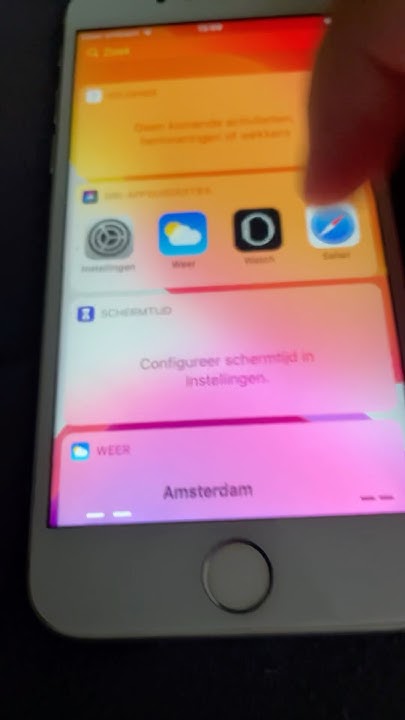 Widgets before ios 14: - YouTube
