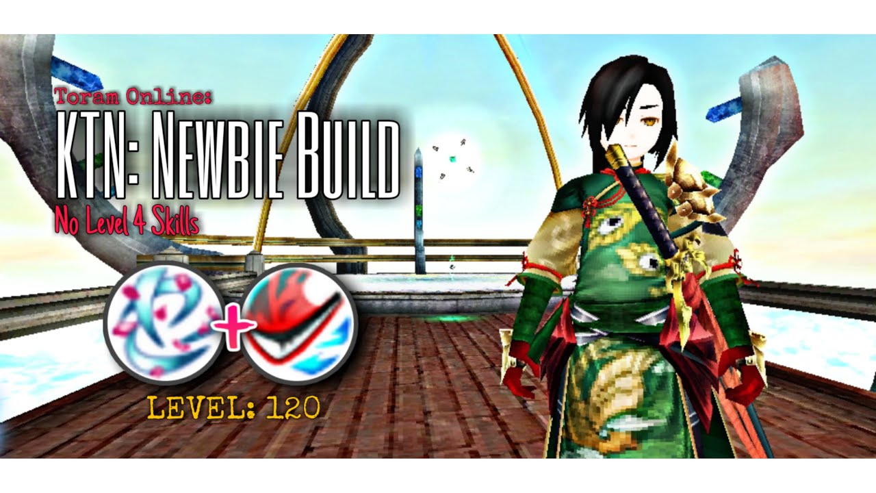 Toram Online - KATANA NEWBIE BUILD/120 - YouTube