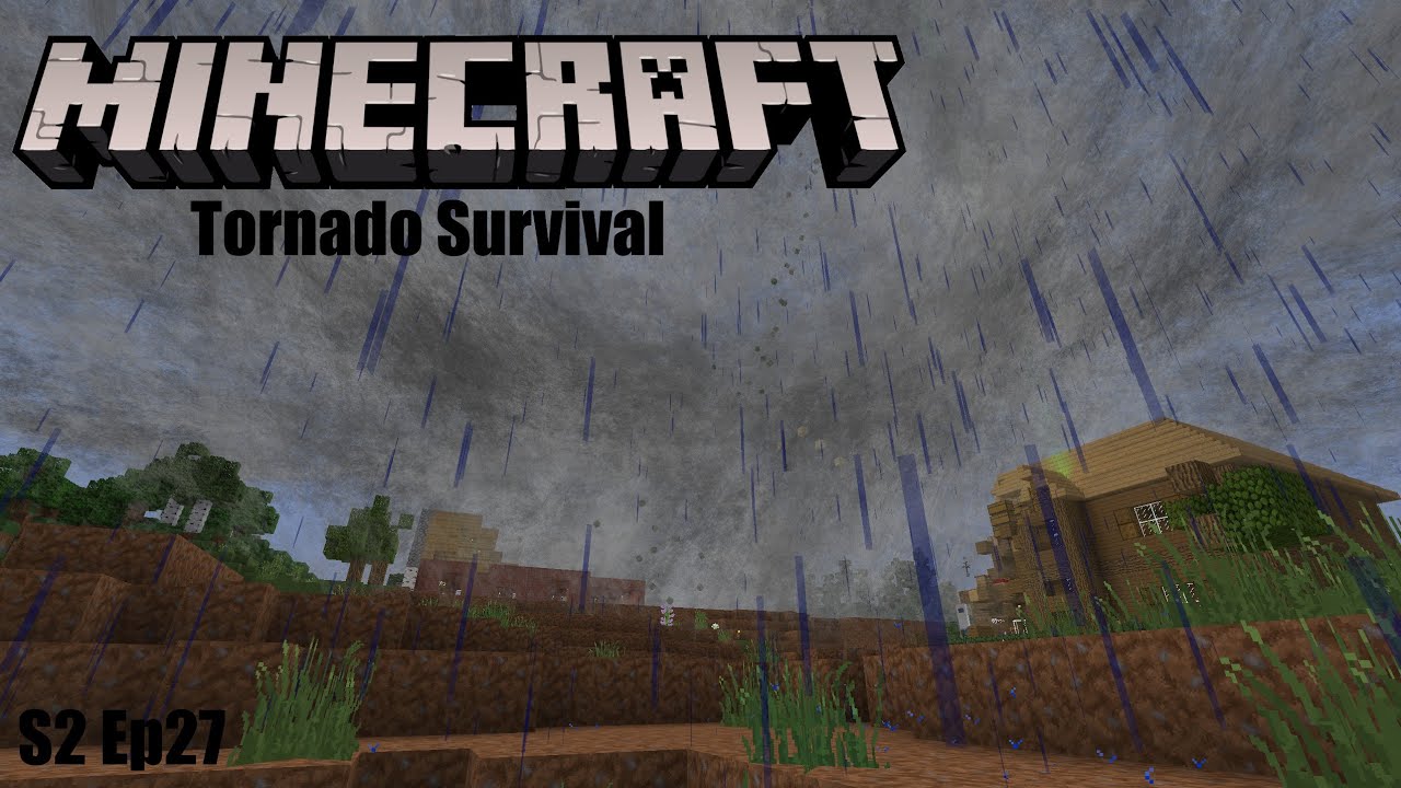 Minecraft Tornado Survival Season 2 Episode 27 | TOTAL DESTRUCTION ...