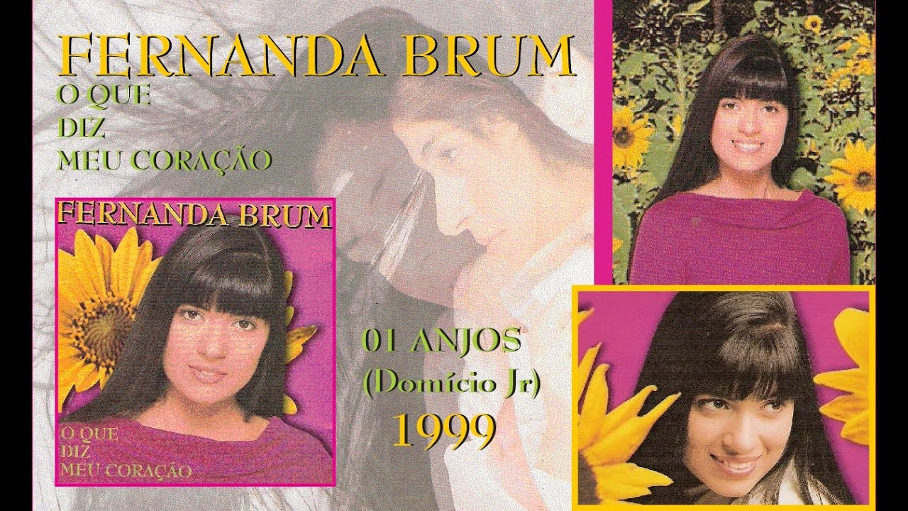 Fernanda Brum CD O Que diz Meu Coração - 01 Anjos (1999) - YouTube