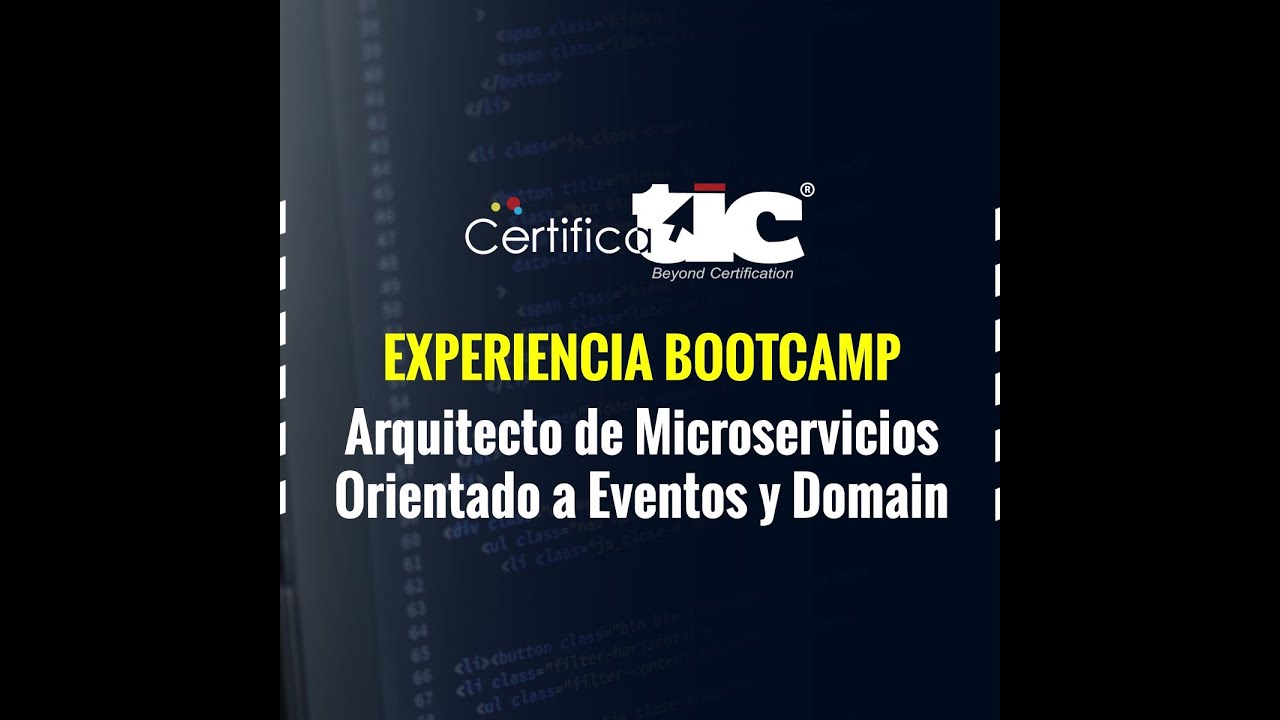 Experiencia Bootcamp - Arquitecto de Microservicios Orientado a Eventos y Domain - YouTube