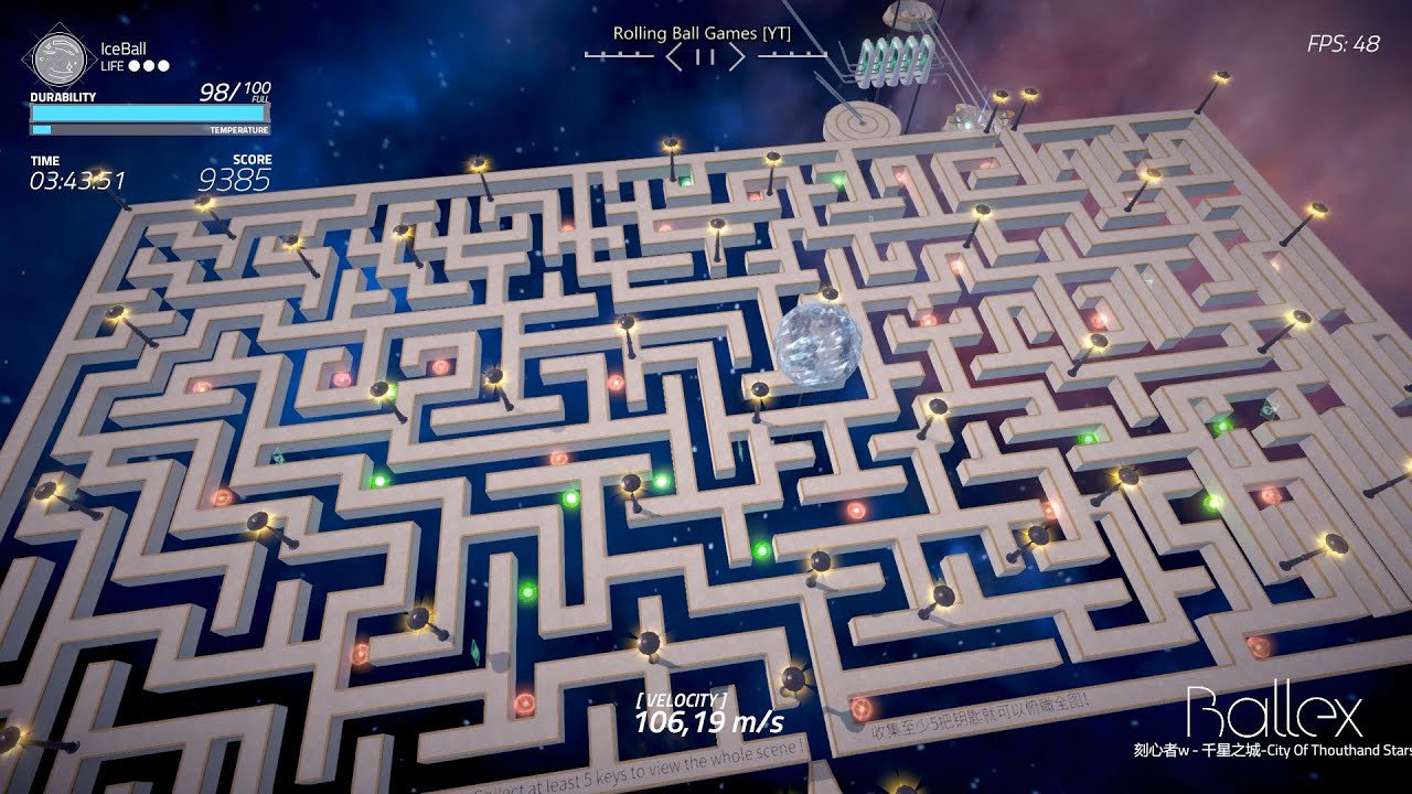 Ballex - Custom Level: "City Of Thousand Stars (千星之城)" - YouTube