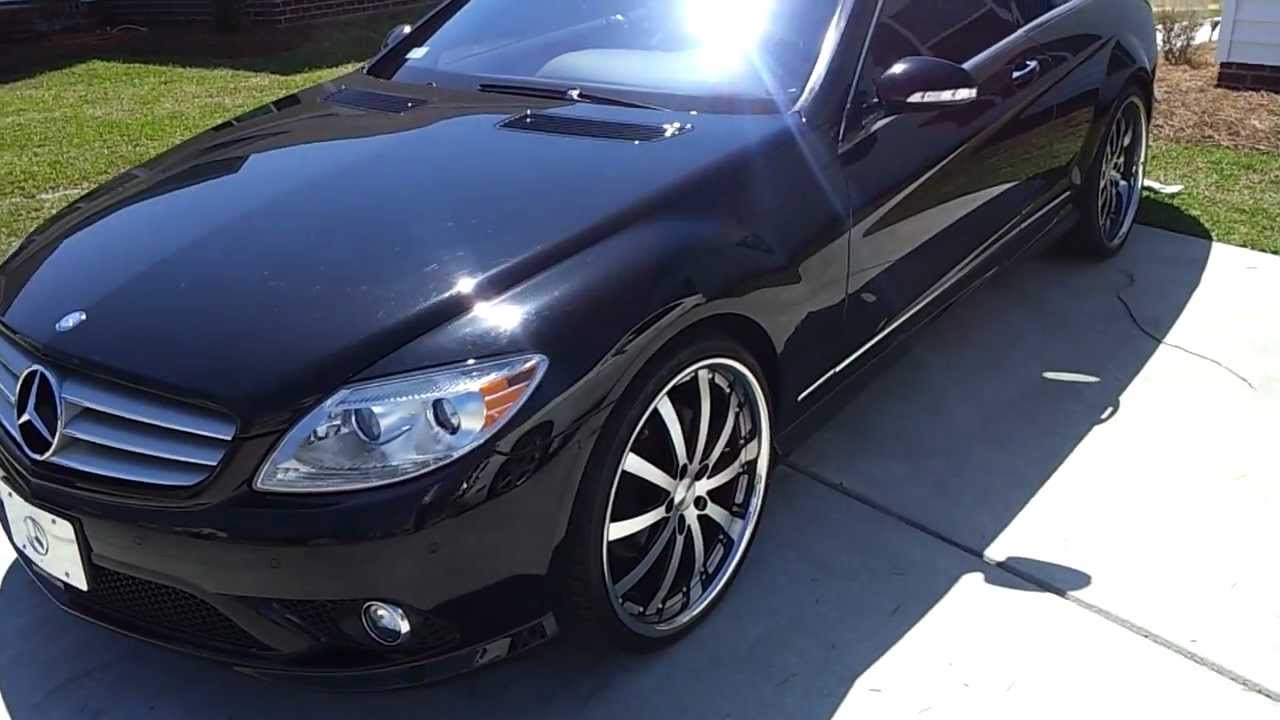 Mercedes CLS550 and and CL550 on 22s - YouTube