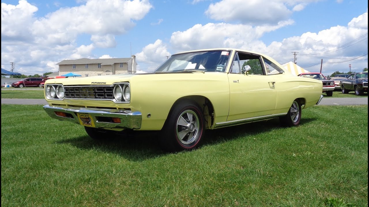 1968 Plymouth Road Runner 383 4 Speed Axle Performance Package Ride My ...