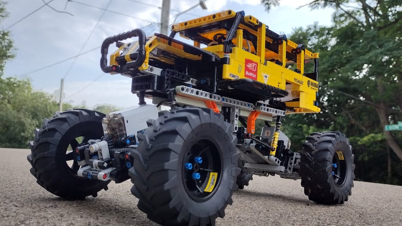 Lego RC project Bluebird MOC (powered with @BuWizzBrick 2.0!) - YouTube