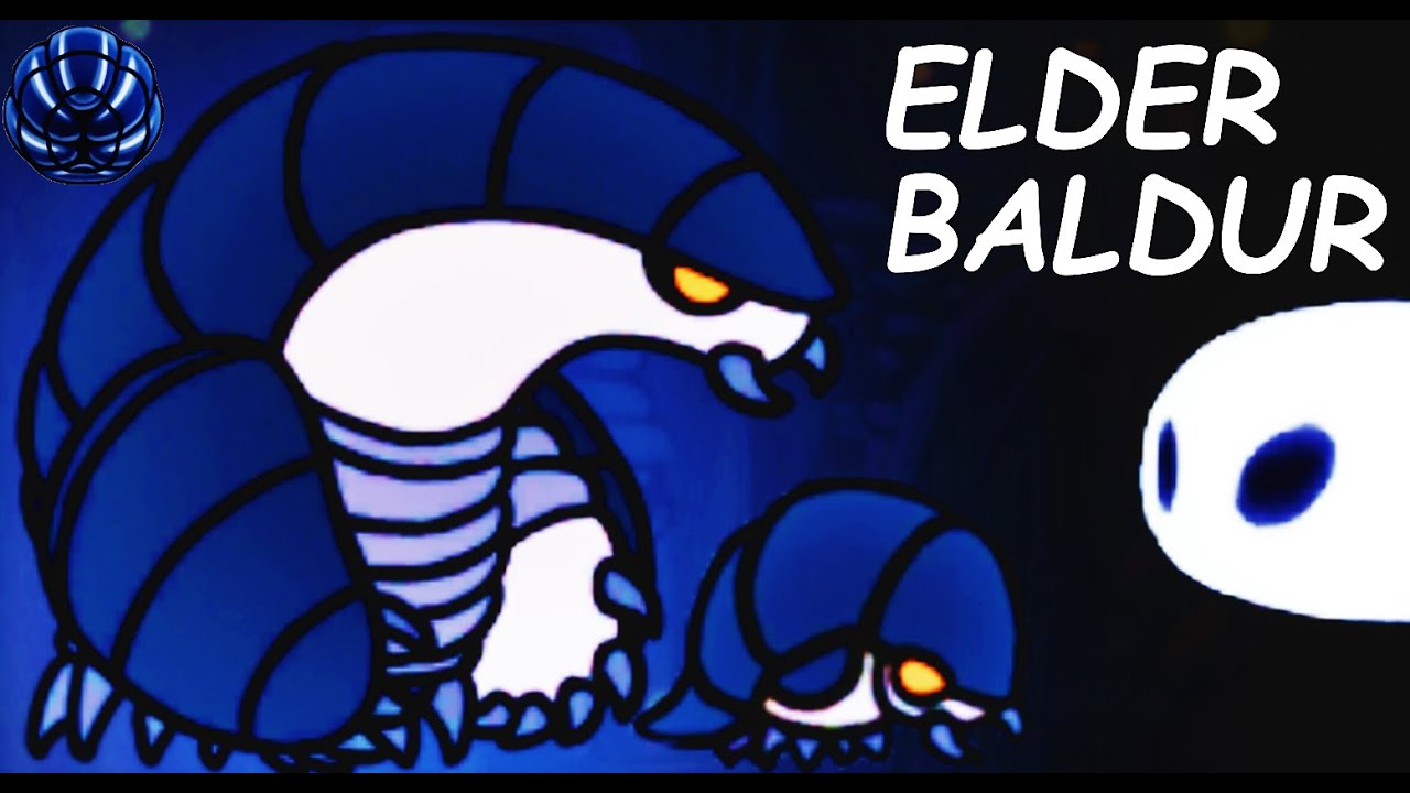 Hollow Knight - Defeat 2 Elder Baldurs! (Gameplay, mini-boss) - YouTube
