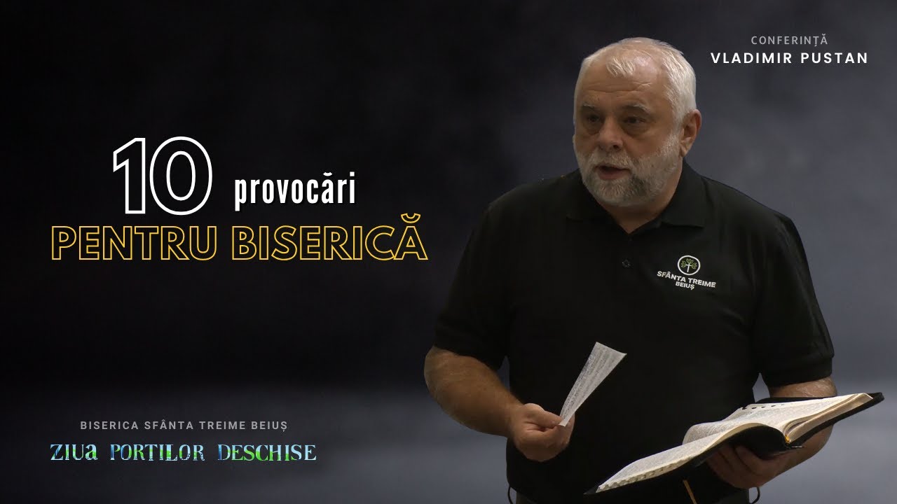 Vladimir Pustan | 10 provocări pentru Biserică | Ciresarii TV | 30.08. ...