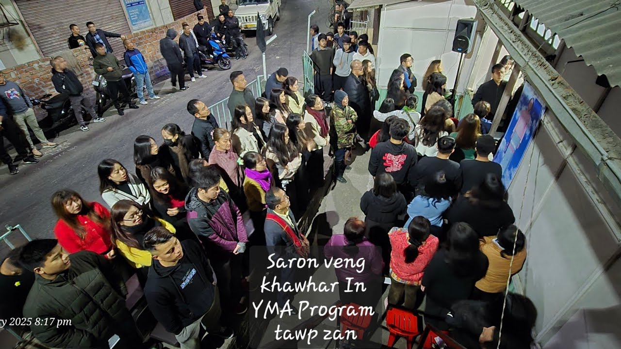 18,1,2025. Saron Veng khawhar In tawp zan, YMA Program leh a hnulam ...