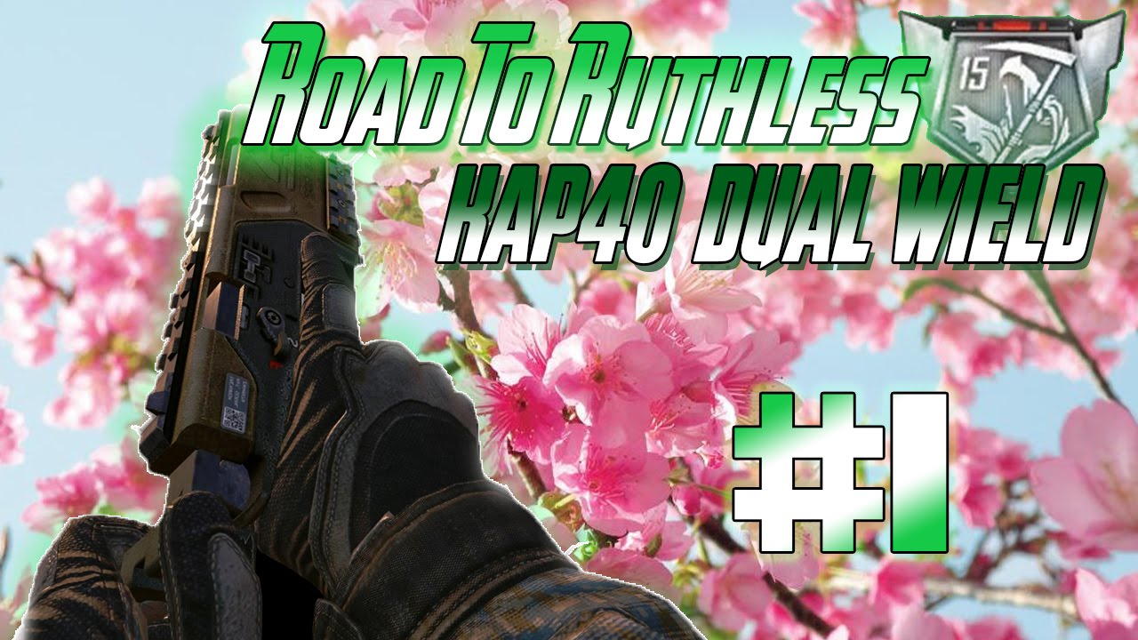 " Rage Quit ! " Road to Ruthless kap 40 dual wield ( Cod Bo2) - YouTube