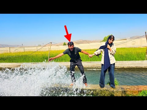 From the Fish Farm to the Village Farm! 🚗🐟 Isaac & His Girlfriend’s Busy Day