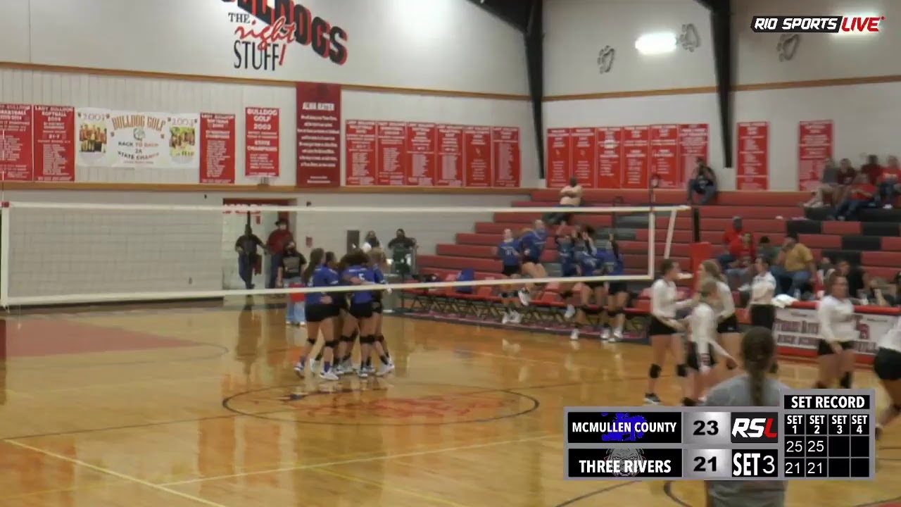McCollum County at Three Rivers Volleyball - YouTube