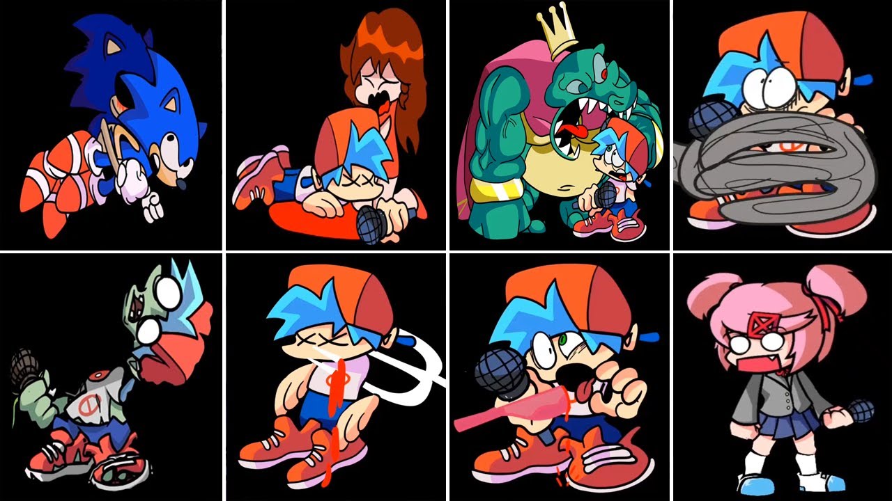 The Best Game Over Screen in FNF #19 - Friday Night Funkin - YouTube