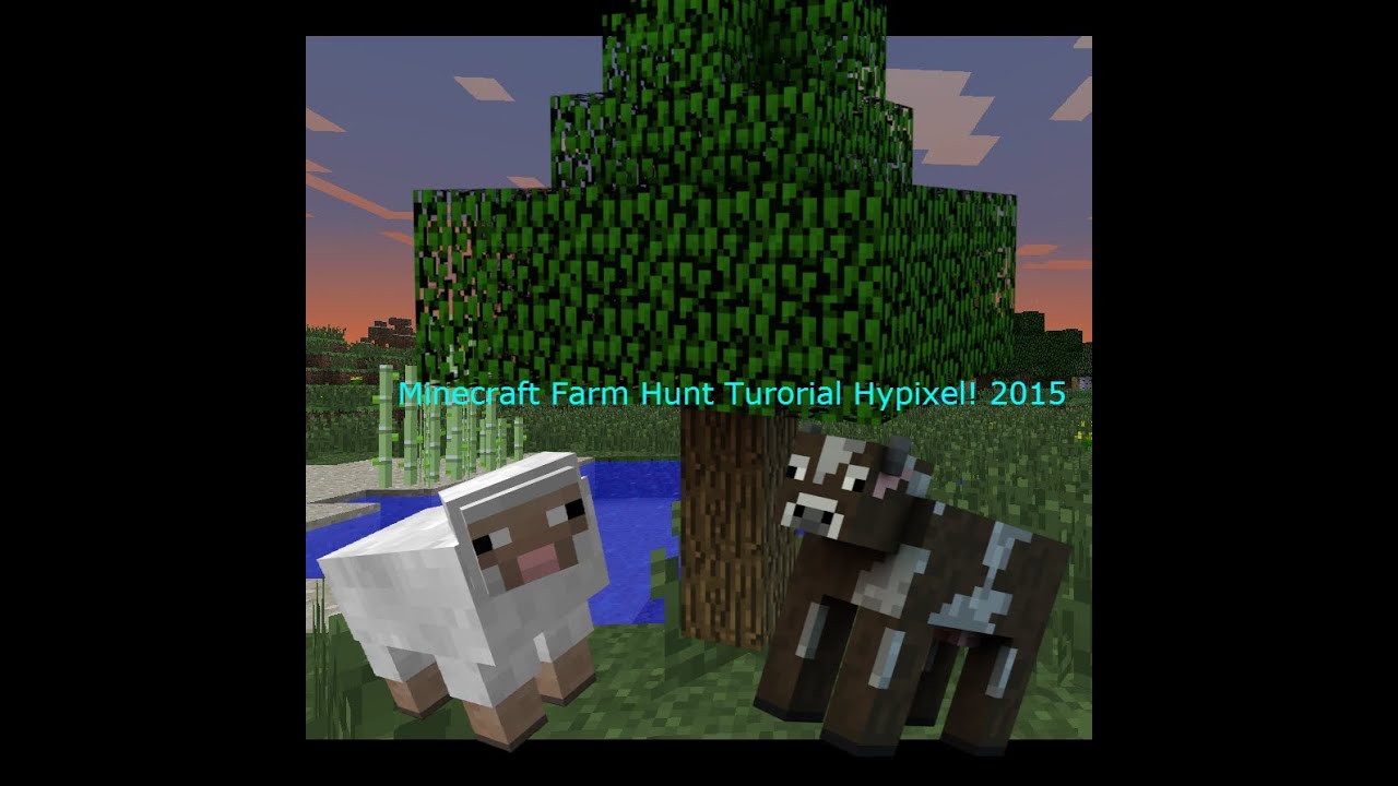 Farm Hunt tutorial Hypixel Server Minecraft 2015! - YouTube