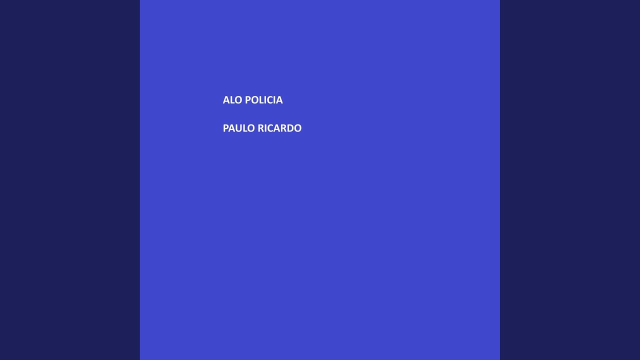 Alo Policia - YouTube