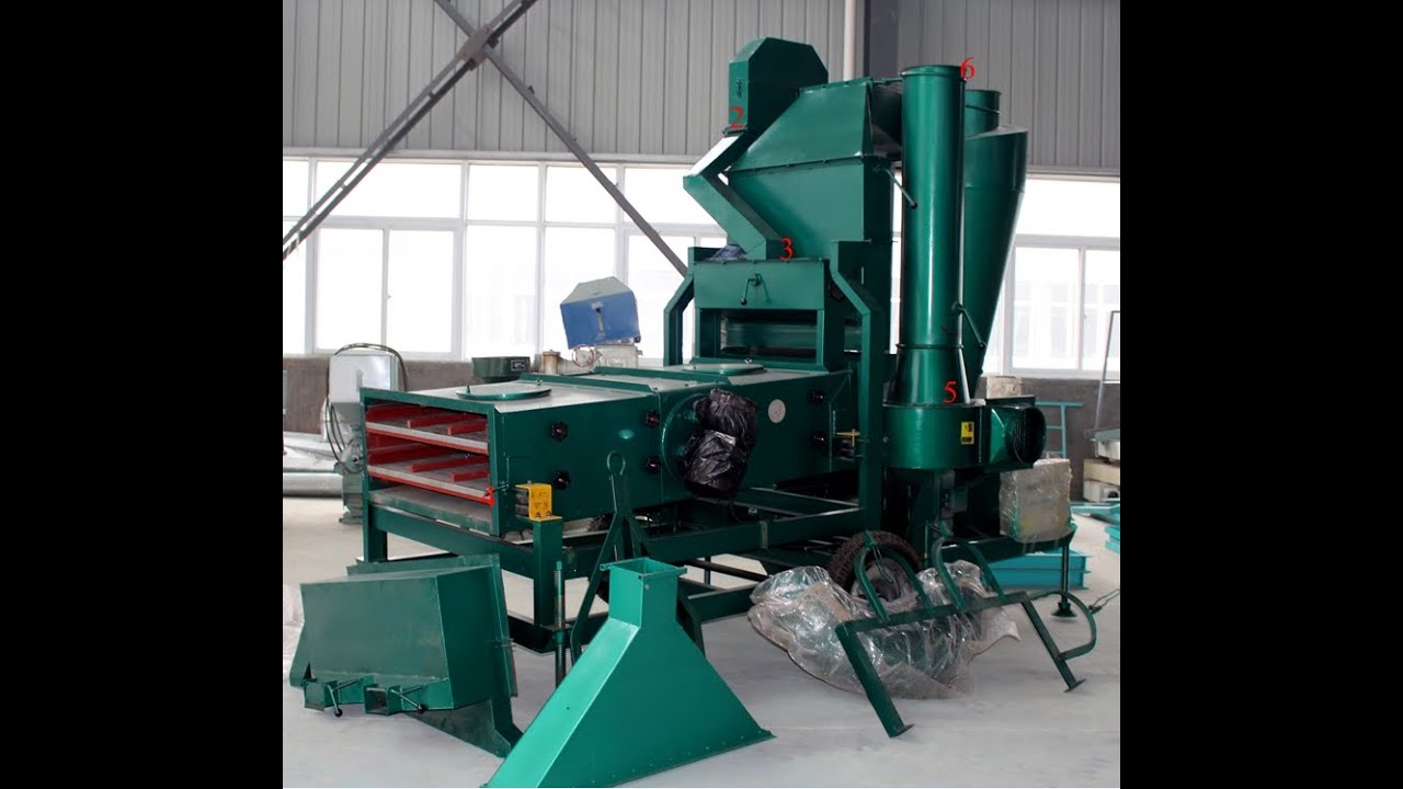 sesame cleaner,removable sesame cleaning machine - YouTube