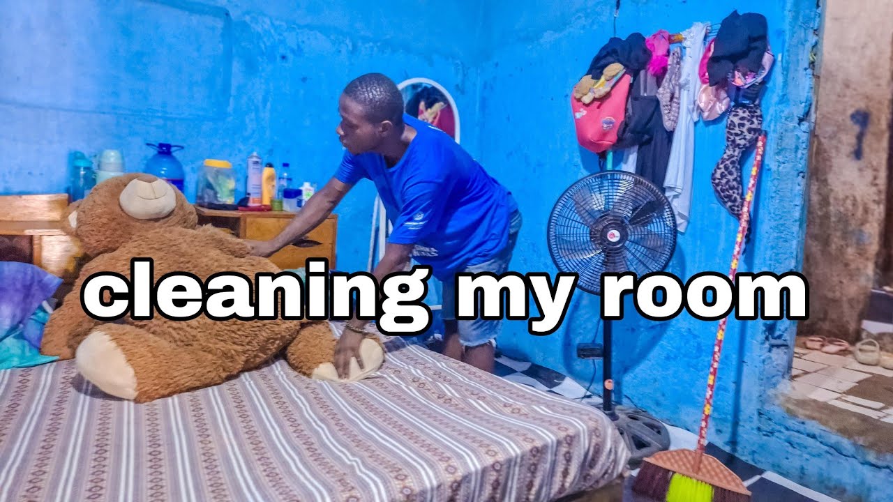 Deep cleaning my room | productive day in my life, - YouTube