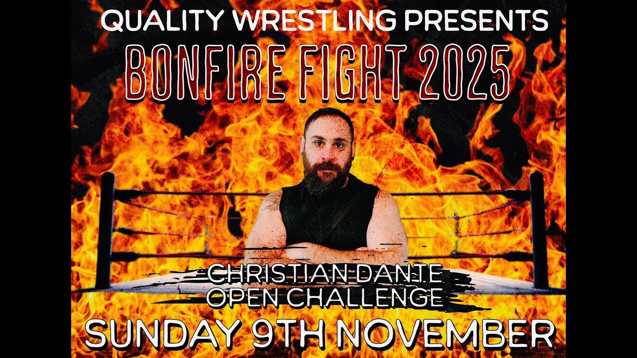 Quality Wrestling Bonfire Fight 2025 Father vs Son Match: Christian ...