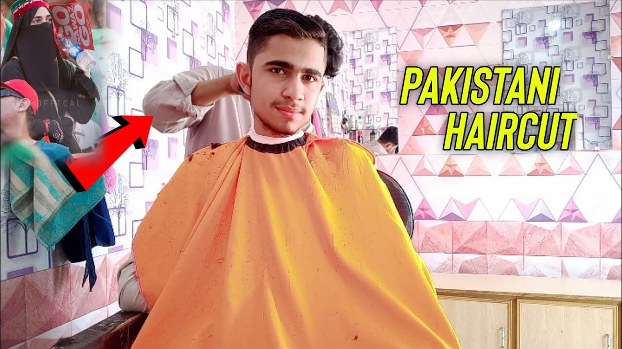 HAIRCUT| PAKISTANI HAIRCUT|SAAD SAEED HASHMI - YouTube