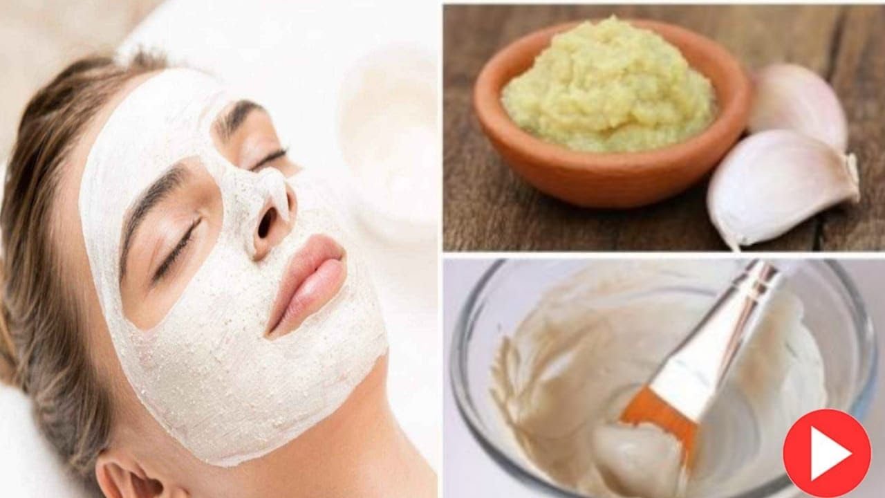A Great Garlic Mask to Detox and Rejuvenate Your Skin - YouTube