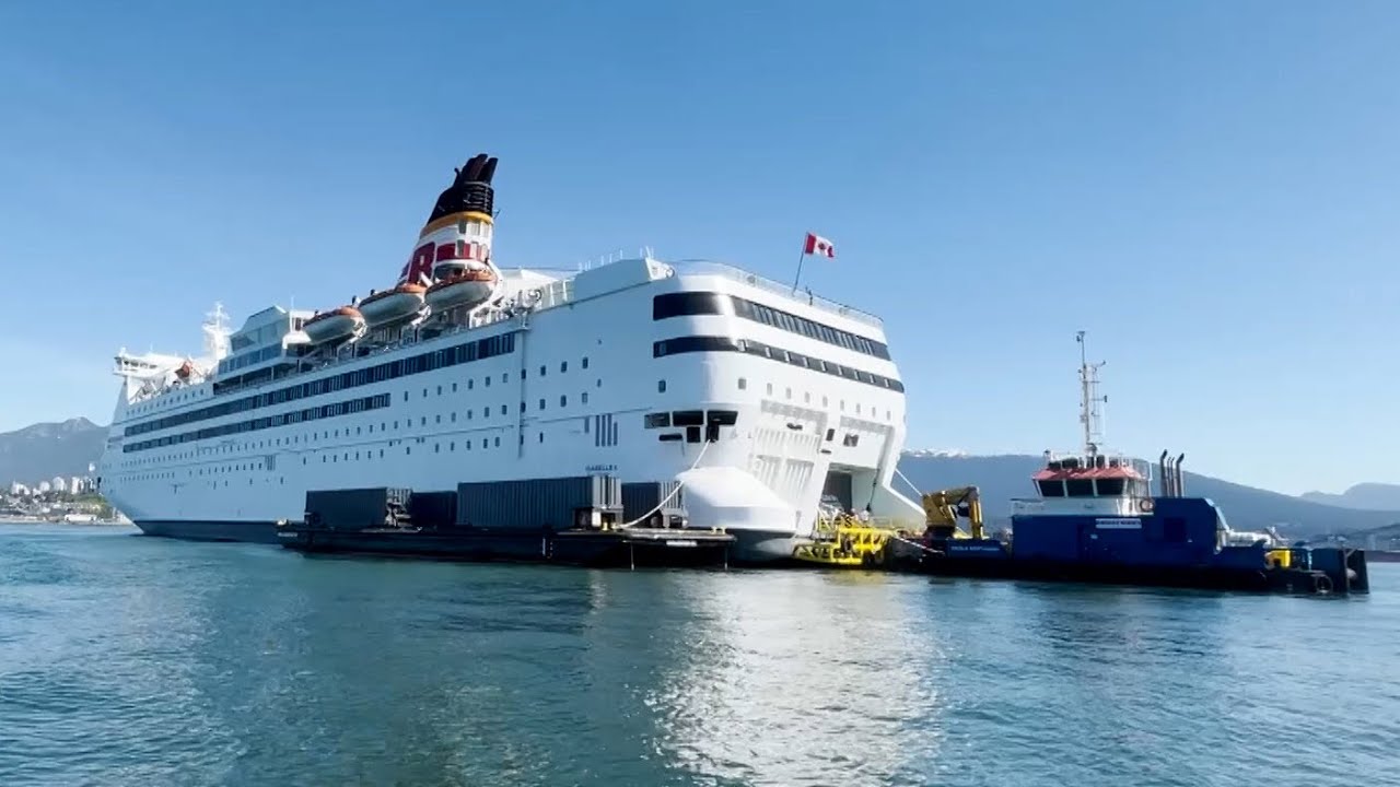 Inside the controversial LNG 'floatel' cruise ship that Squamish, B.C ...