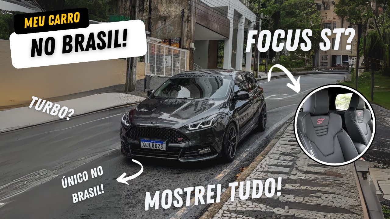 🚀 O ÚNICO Ford Focus "ST" do BRASIL! | Meu Projeto Exclusivo - YouTube
