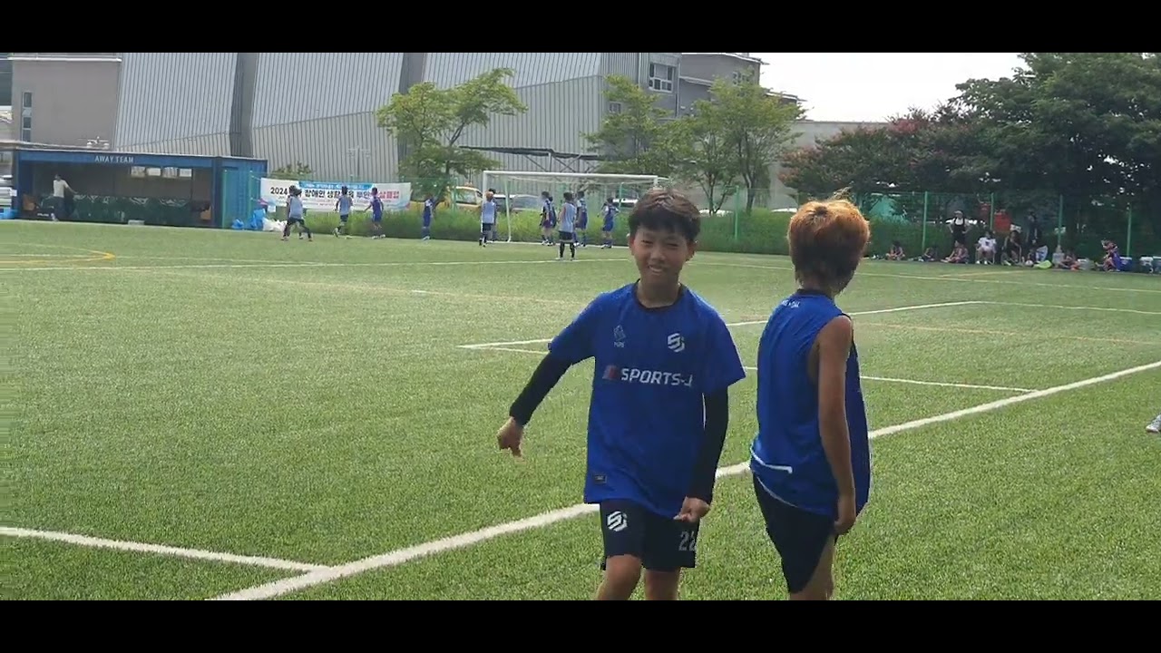 스포츠제이 U12 vs 마산합성FC U12 (2024.08.02) 스토브리그 후반전 - YouTube