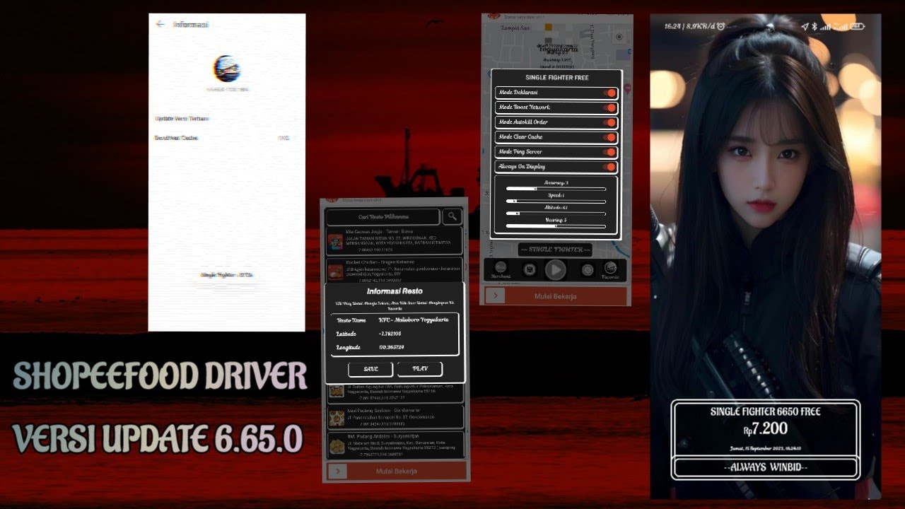 Aplikasi Shopeefood Driver Versi Baru 6.65.0 - YouTube