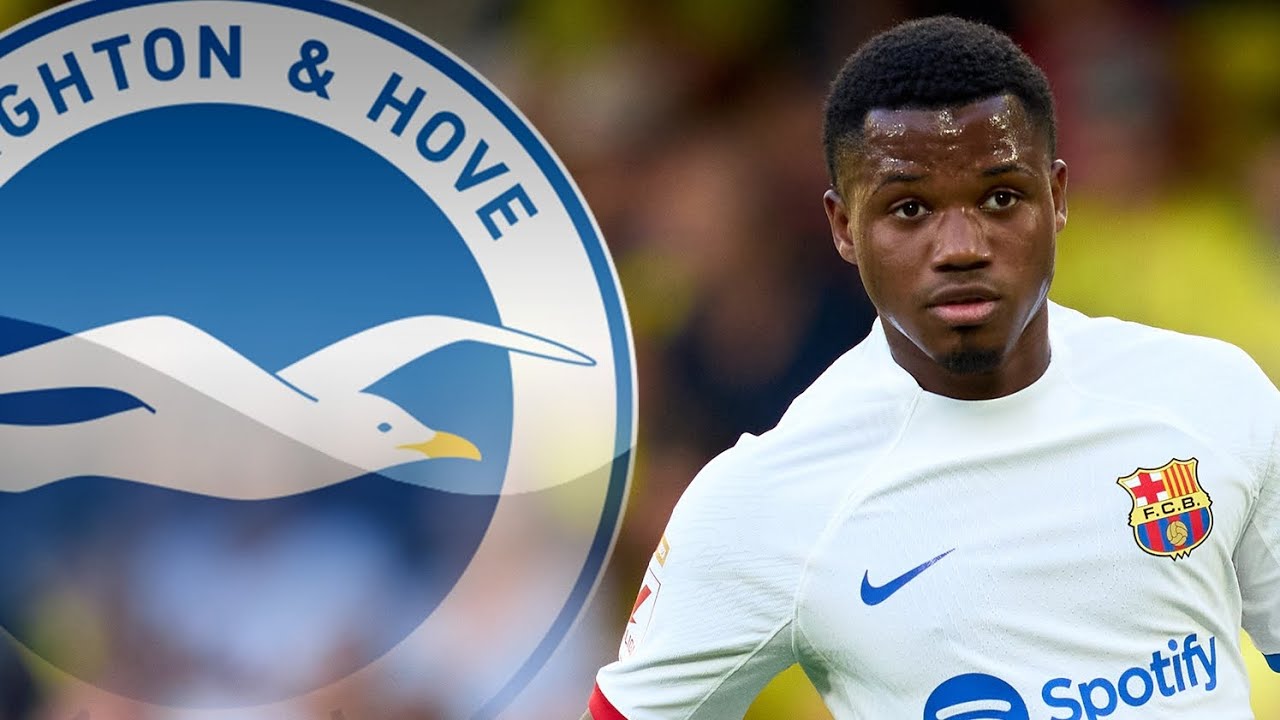 Ansu Fati Welcome to Brighton Skills and Goals 2023 |HD - YouTube