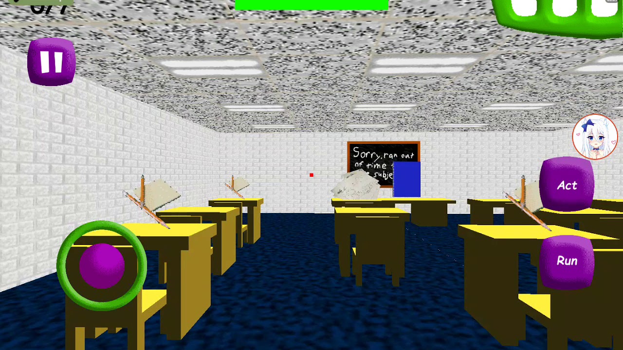 Baldis Basic Education The Door Baldis Glitch Youtube