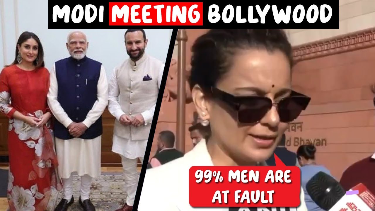 Kangana Shaming Atul Subhash? In 99% Of Marriages, Men are At Fault?& Modi with Bollywood - YouTube