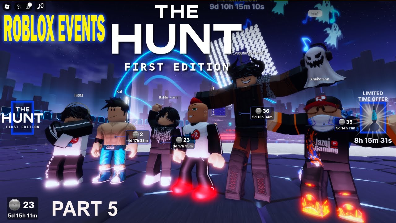 Masih Berburu di Event The Hunt : First Edition (Part 5)- Roblox - YouTube