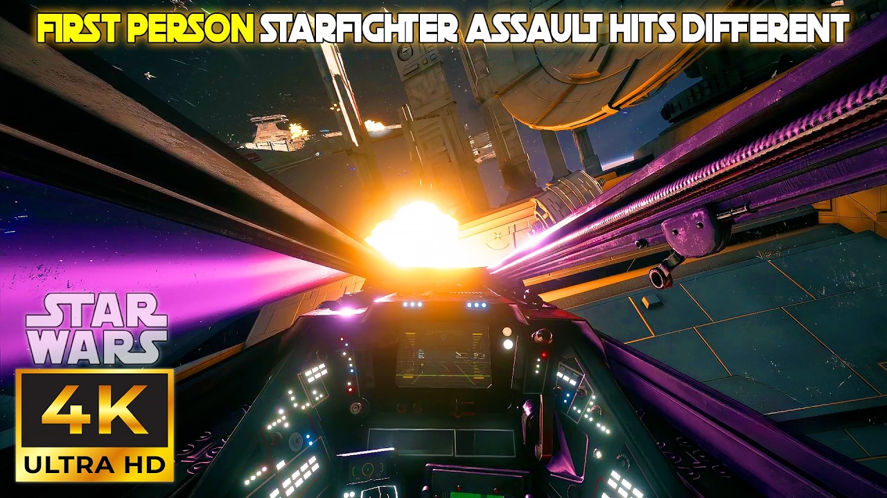 First Person Starfighter Hits Different | Star Wars Battlefront 2 ...