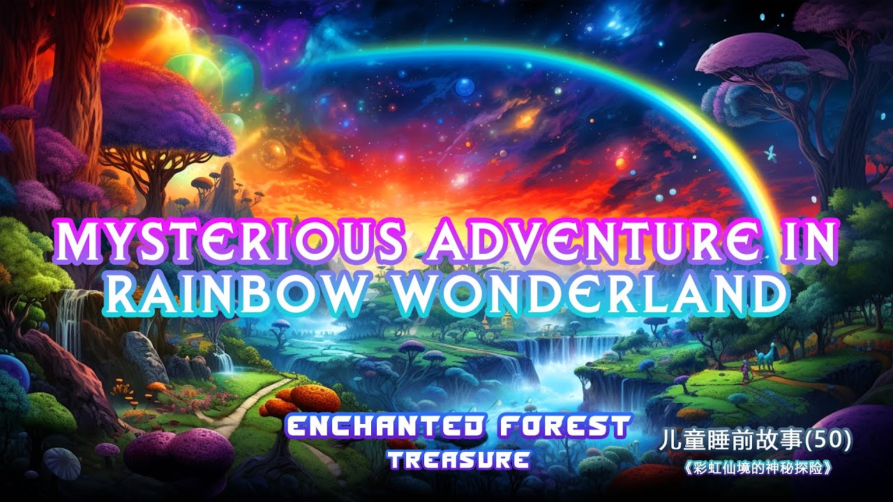 Mysterious Adventure in Rainbow Wonderland,children's story - YouTube