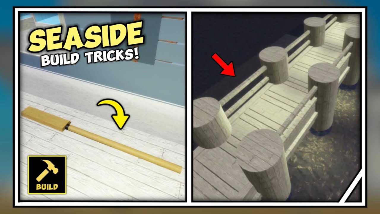 5 SEASIDE Build Tricks! | Piggy Build Mode ⛵️ - YouTube