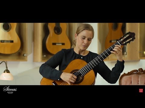 Julie Malia (AKA Jule Malischke) plays Palhaço - Egberto Gismonti on a 1963 Daniel Friederich