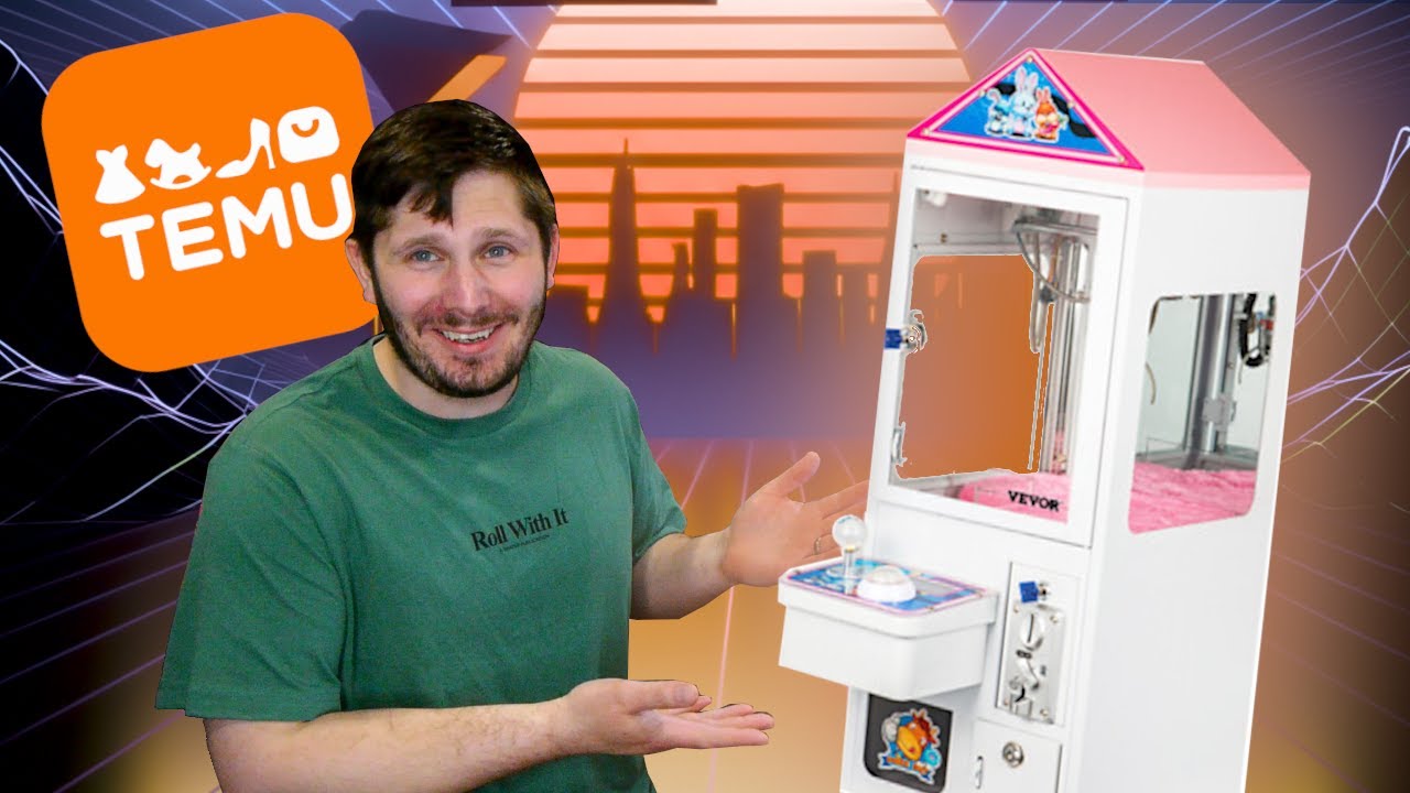 I bought a claw machine arcade on Temu for $300 - YouTube