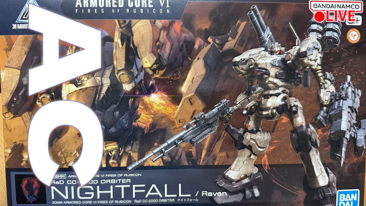 模型做一半LIVE 444 機戰傭兵 30MM AC6 渡鴨黃昏素組裝!! &生活雜談 《機戰傭兵VI 境界天火》Armored Core ...