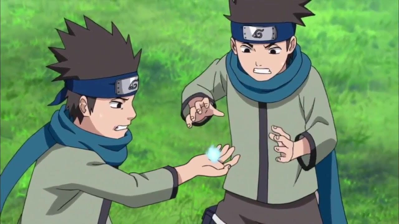 Naruto Teaches Konohamaru Rasengan Minato The 4th Hokage - YouTube