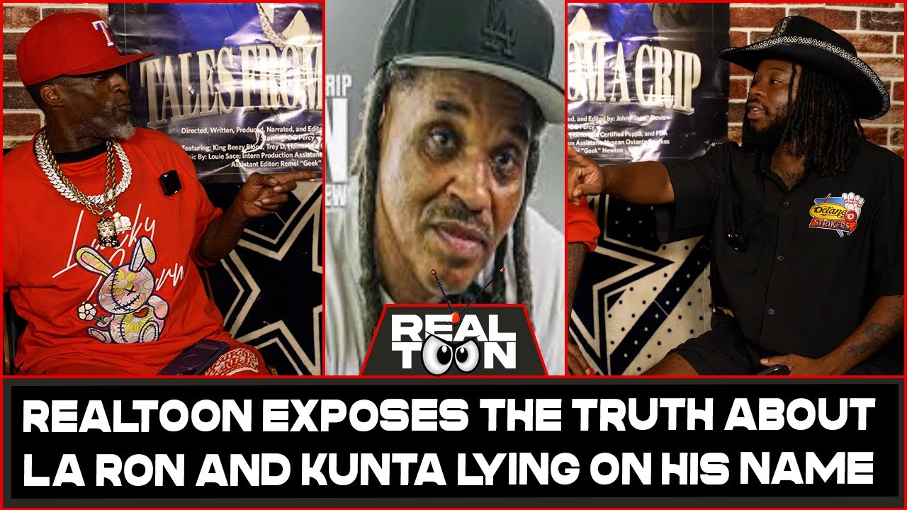 RealToon Exposes How He got in Crip Business after J Dub, Bran Bran and ...