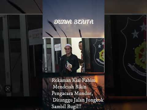 DUNIA BERITA - Rekaman Kiai Fahim Mendesah Bikin Pengacara Mundur, Ditunggu Jalan Jongkok Sambil...
