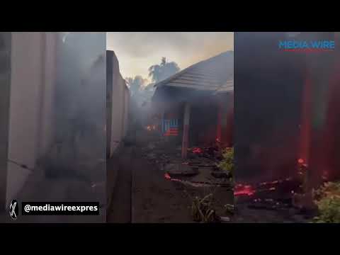 RUANG VOLCANO ERUPTION INTENSIFIES